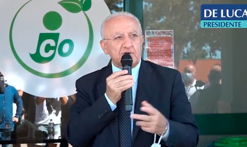 Coronavirus, De Luca: «Un'altra settimana e poi avremo risolto. Non ...